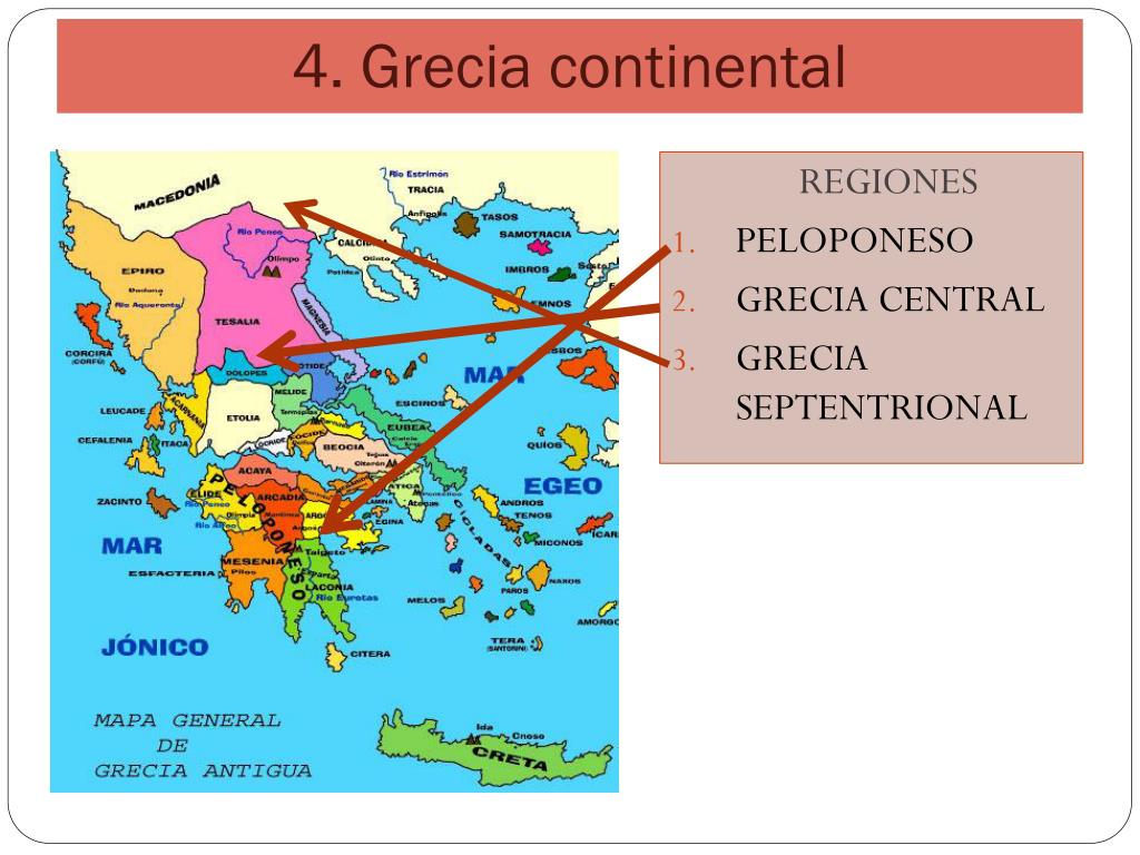 PPT - GEOGRAFÍA DE GRECIA ANTIGUA PowerPoint Presentation, free ...