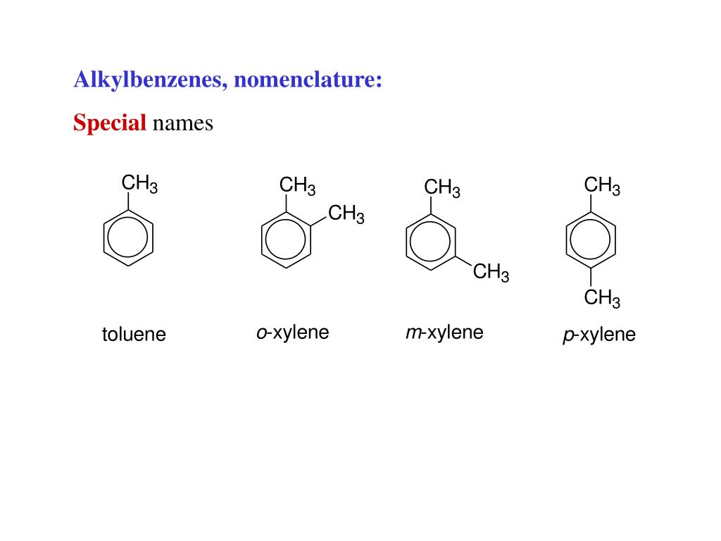 PPT - Arenes : compounds containing both aliphatic and aromatic parts ...