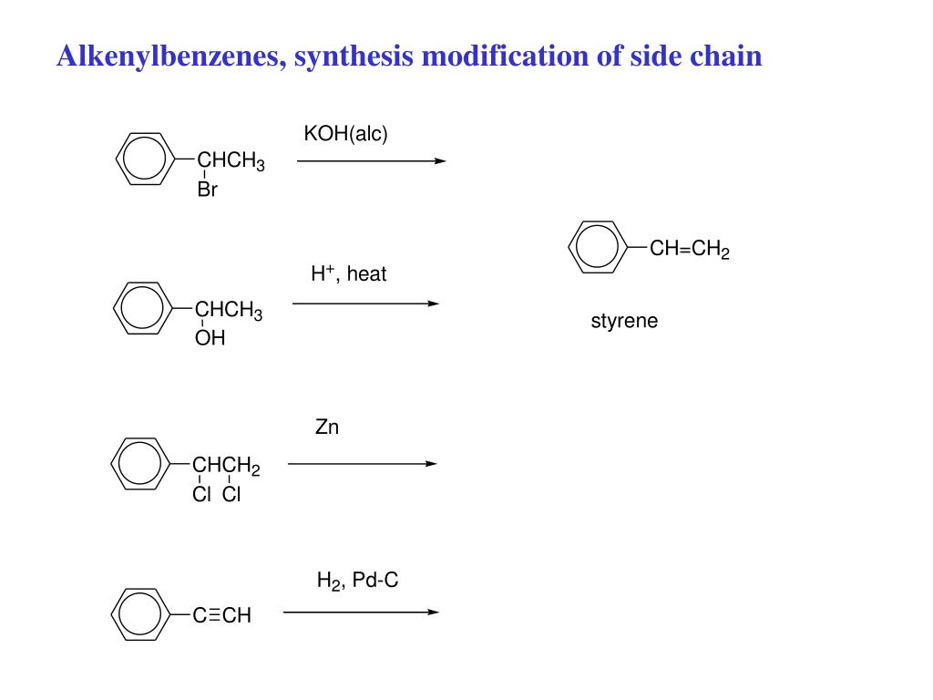 PPT - Arenes : compounds containing both aliphatic and aromatic parts ...