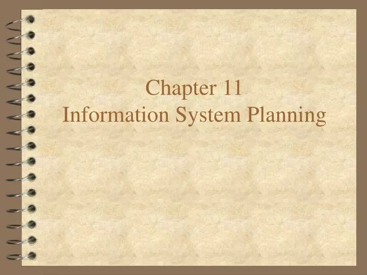 PPT - Chapter 11 Information System Planning PowerPoint Presentation, free download - ID:1728710