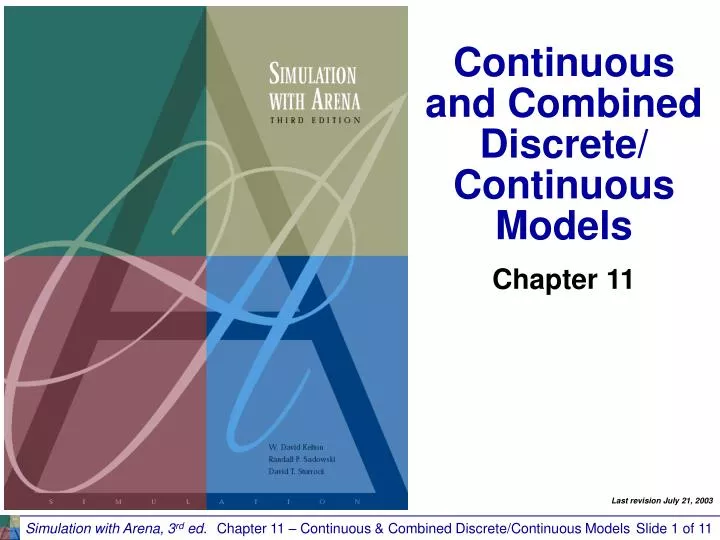 PPT - Continuous and Combined Discrete/ Continuous Models PowerPoint ... PPT - Continuous and Combined Discrete/ Continuous Models PowerPoint ...