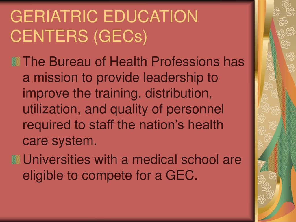 PPT - THE MIDWESTERN GERIATRIC EDUCATION CENTER PowerPoint Presentation ...