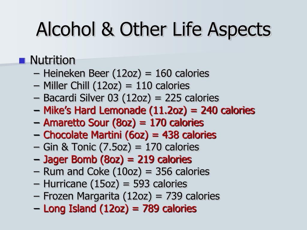 PPT - Alcohol & Sex And other alcohol effects on life… PowerPoint ...