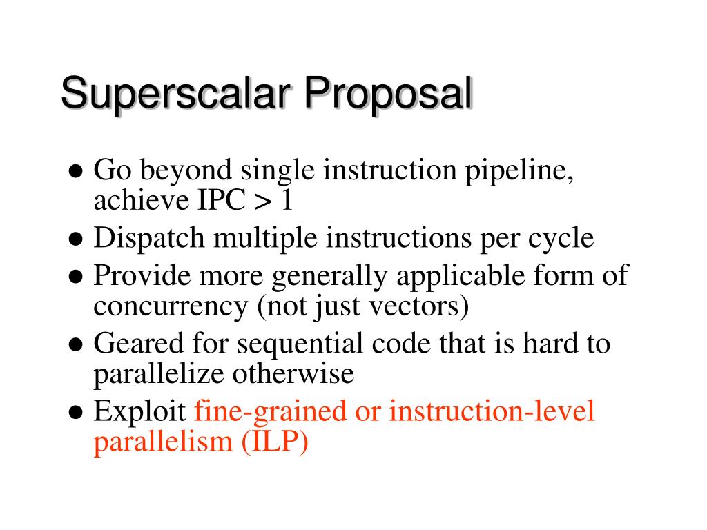 PPT - ECE/CS 552: Pipelining to Superscalar PowerPoint Presentation ... PPT - ECE/CS 552: Pipelining to Superscalar PowerPoint Presentation ...