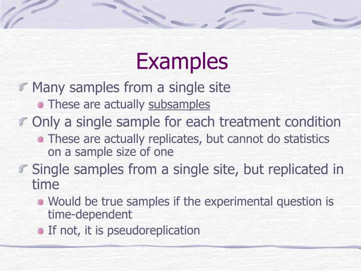PPT - Pseudoreplication and Ecology PowerPoint Presentation - ID:1730438