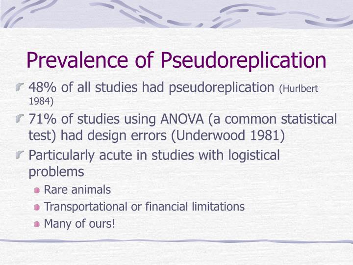 PPT - Pseudoreplication and Ecology PowerPoint Presentation - ID:1730438