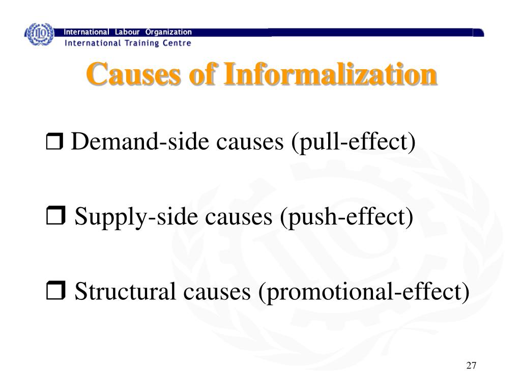 PPT - Informal Economy: Challenges and Opportunities for Trade Unions ...