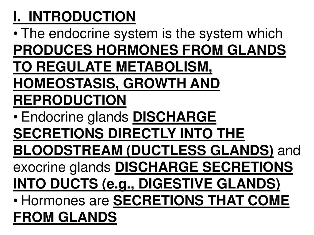 PPT - THE ENDOCRINE SYSTEM Mrs. Woytowich Regents Biology PowerPoint ...