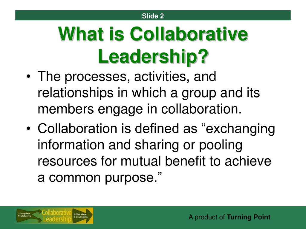 PPT - The Turning Point Leadership Development National Excellence ...