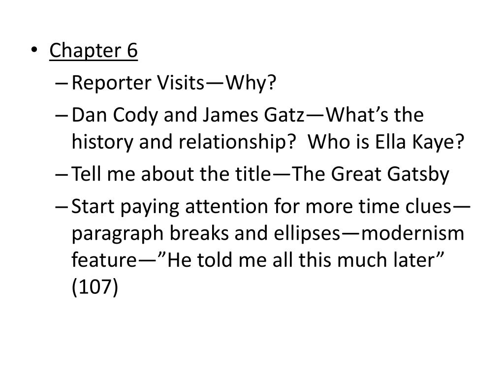 PPT - Exploring The Great Gatsby: Themes, Relationships, and Intrigue ...