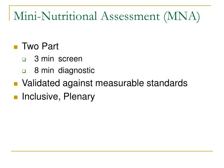 PPT - Nutrition and Malnutrition in the Elderly PowerPoint Presentation ...