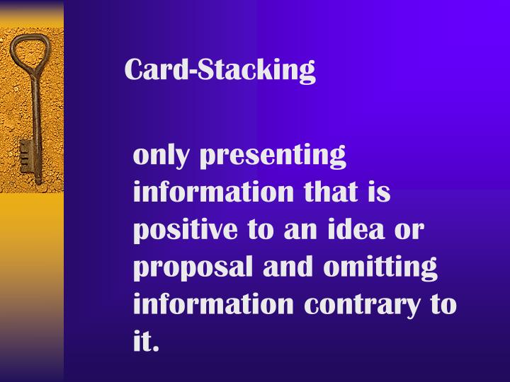 PPT - Rhetoric and Propaganda techniques in the media PowerPoint ...