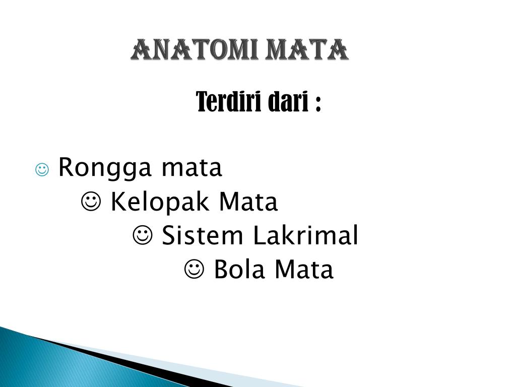 PPT - ANATOMI FISIOLOGI MATA PowerPoint Presentation, free download ...