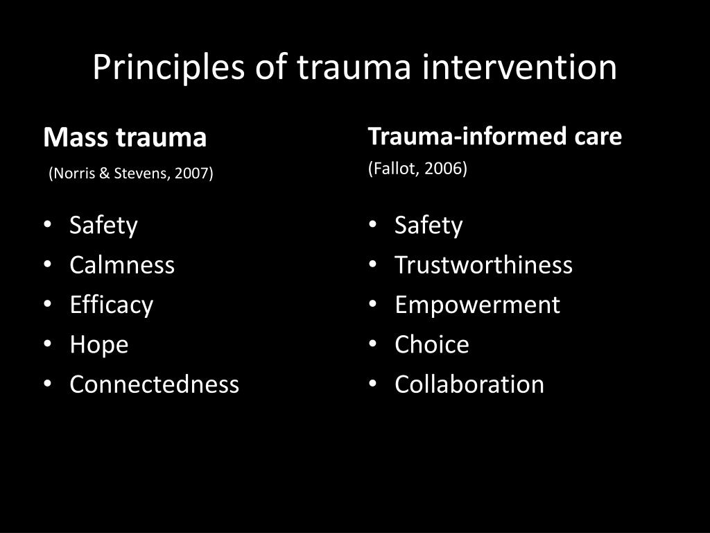 PPT - Trauma-informed social work: Practice and research opportunities ...