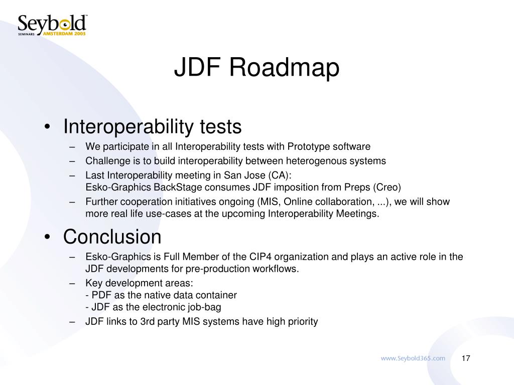 PPT - Esko-Graphics and JDF Jan De Roeck Marketing Director Packaging ...