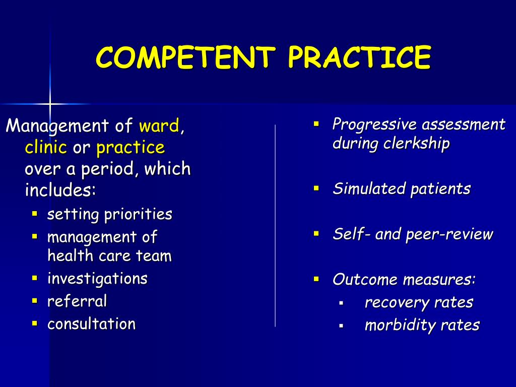 PPT - LEVELS OF CLINICAL COMPETENCE [Cox, 1982] PowerPoint Presentation ...