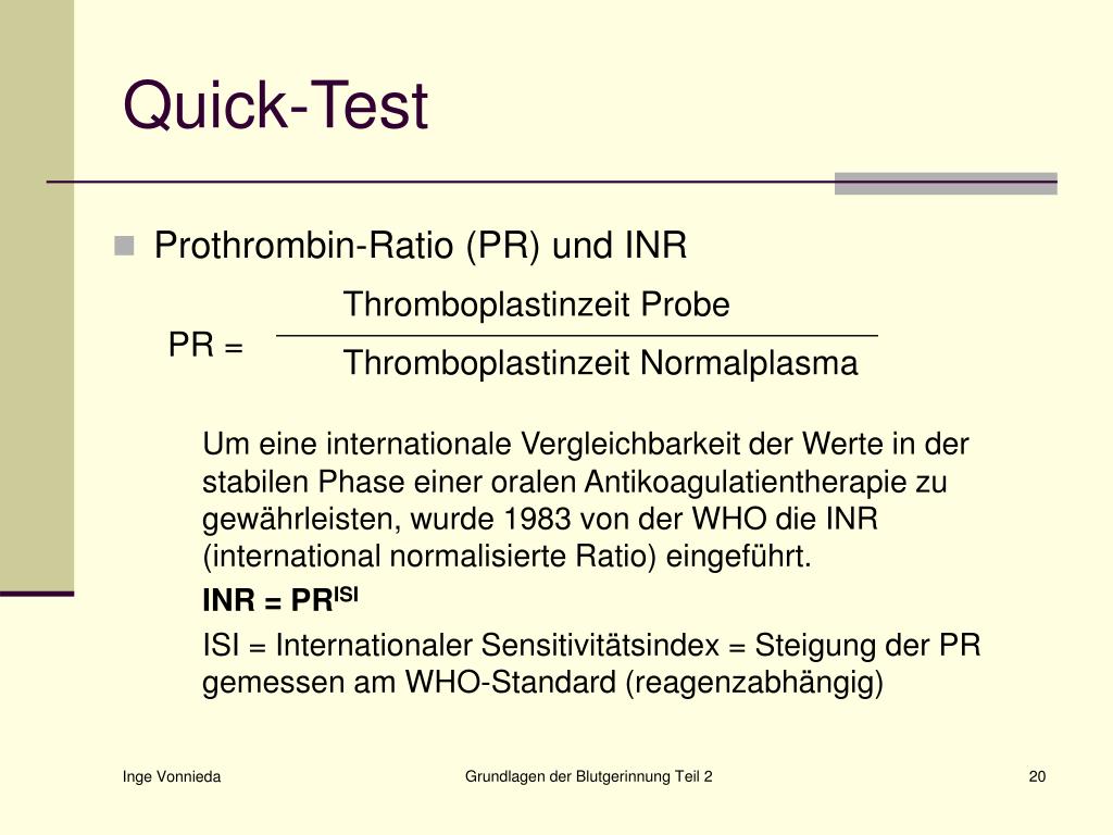 PPT - Grundlagen der Blutgerinnung Teil 2 PowerPoint Presentation, free ...