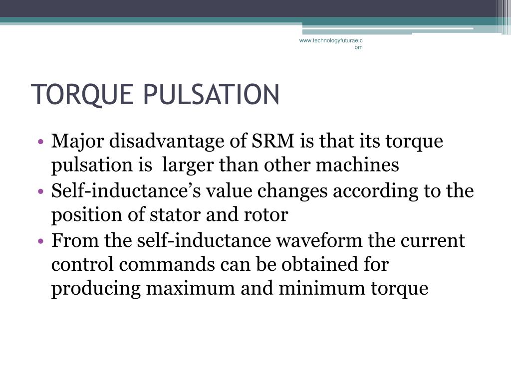 PPT - MODELLING & torque pulsation reduction OF Switched reluctance ... PPT - MODELLING & torque pulsation reduction OF Switched reluctance ...