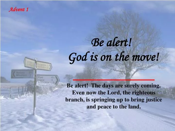 PPT - God is on the move! PowerPoint Presentation, free download - ID ...