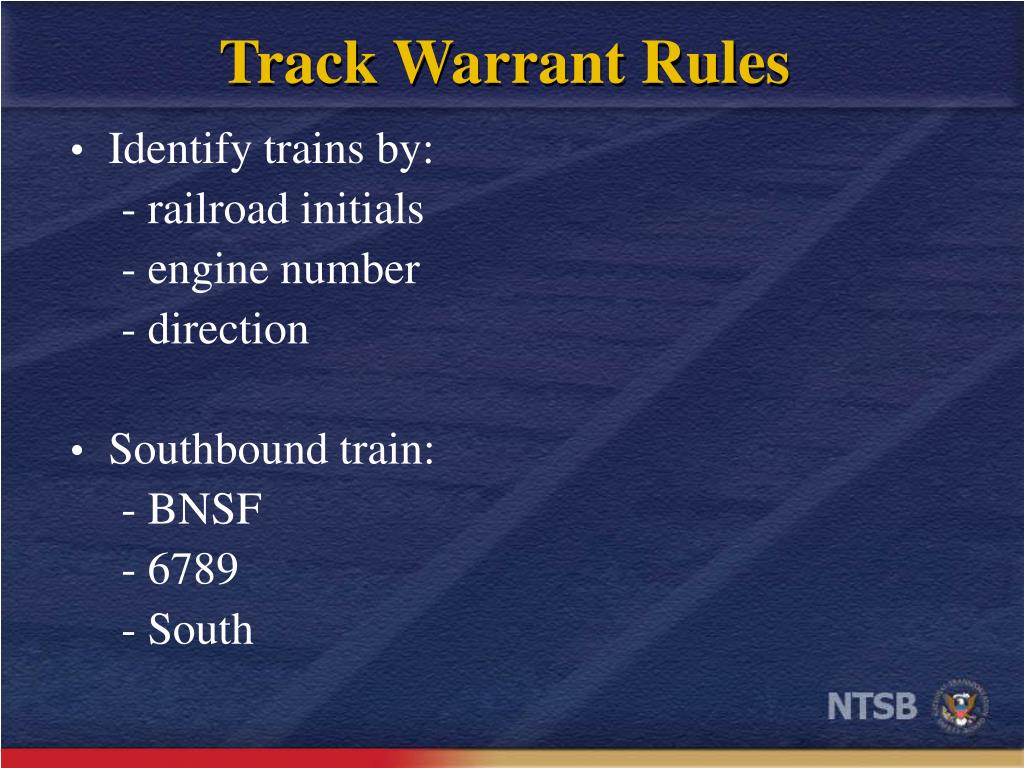 PPT - Collision Between Two BNSF Railway Company Freight Trains Near ...