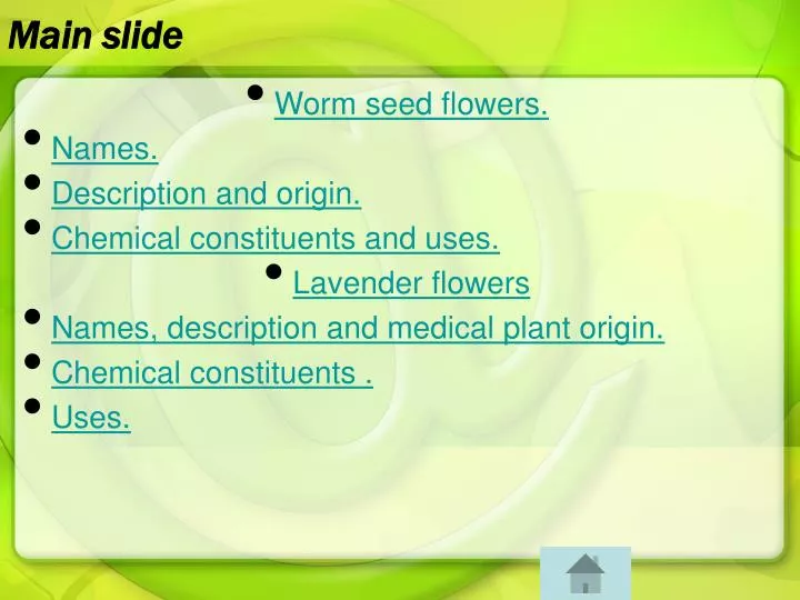 PPT - Main slide PowerPoint Presentation, free download - ID:1733397