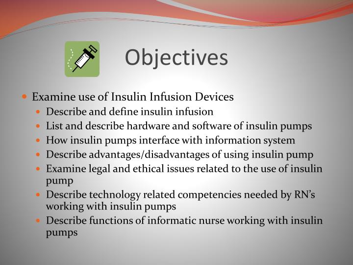 PPT - Insulin Infusion Pumps PowerPoint Presentation - ID:1733419