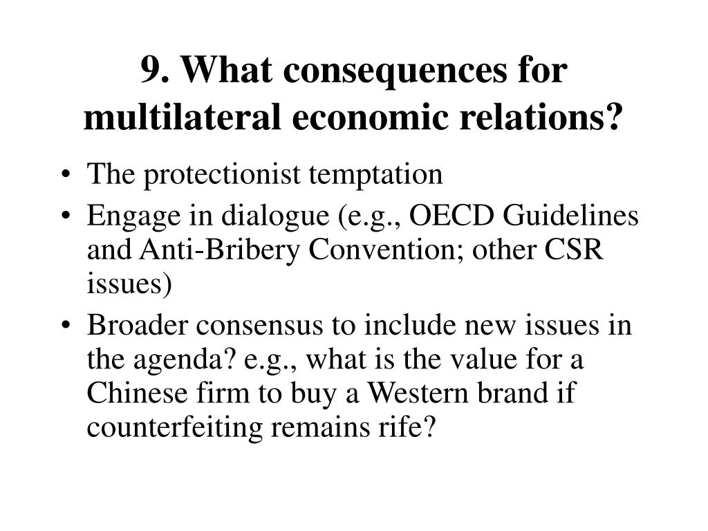 PPT - Emerging Multinationals in the Global Economy: Trends and Issues ...