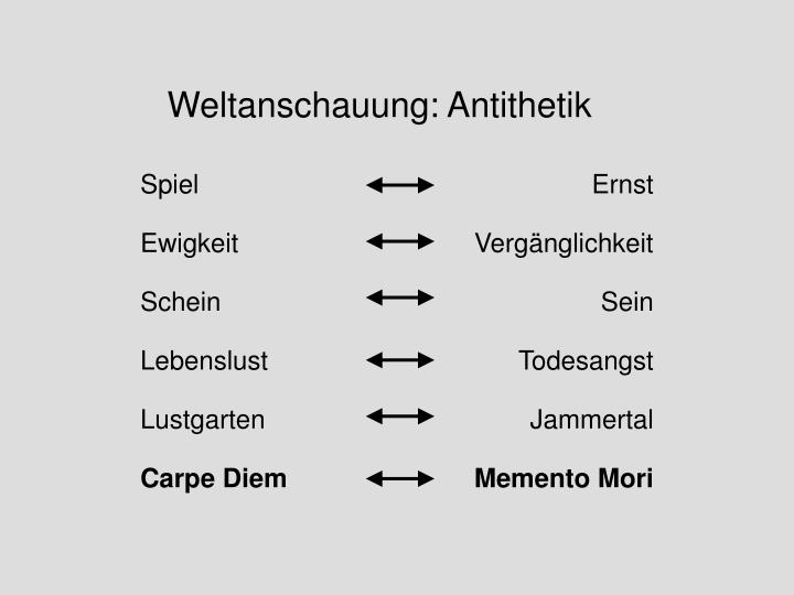 PPT - Literaturgeschichte Barock PowerPoint Presentation - ID:1733807