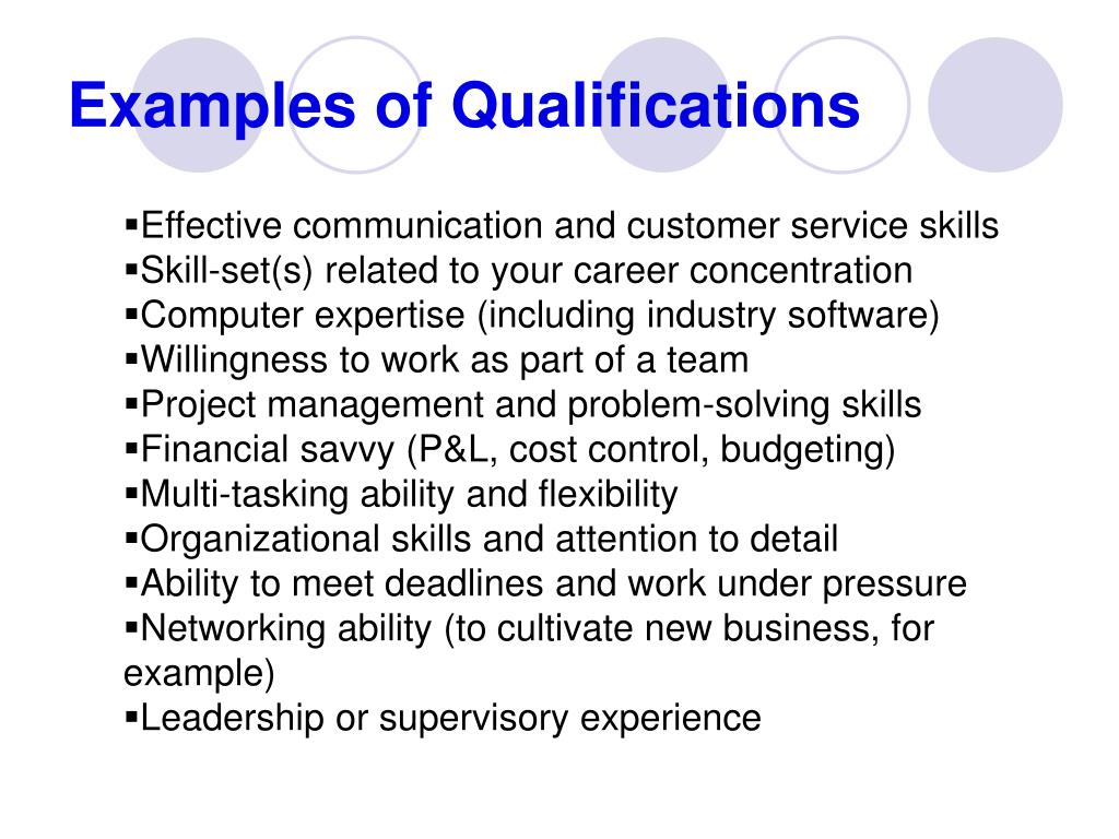 PPT - Recipe for a Winning Resume: LEAD Program Requirement - Spring ...