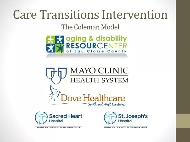 PPT - Care Transitions Intervention The Coleman Model PowerPoint ...