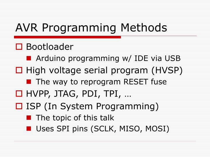 PPT - Programming ATtinys PowerPoint Presentation - ID:1734344