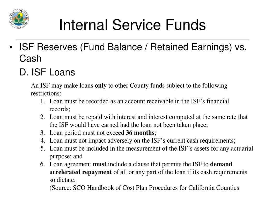 PPT - Internal Service Funds (ISF) Workshop for Government Entities ...