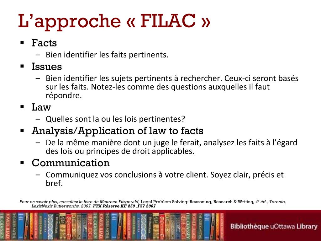 PPT - Julie Lavigne, Bibliothécaire de droit Bibliothèque de droit ...
