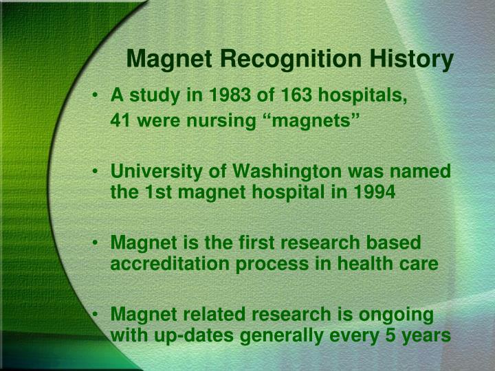 PPT - American Nurses Credentialing Center MAGNET RECOGNITION: A ...