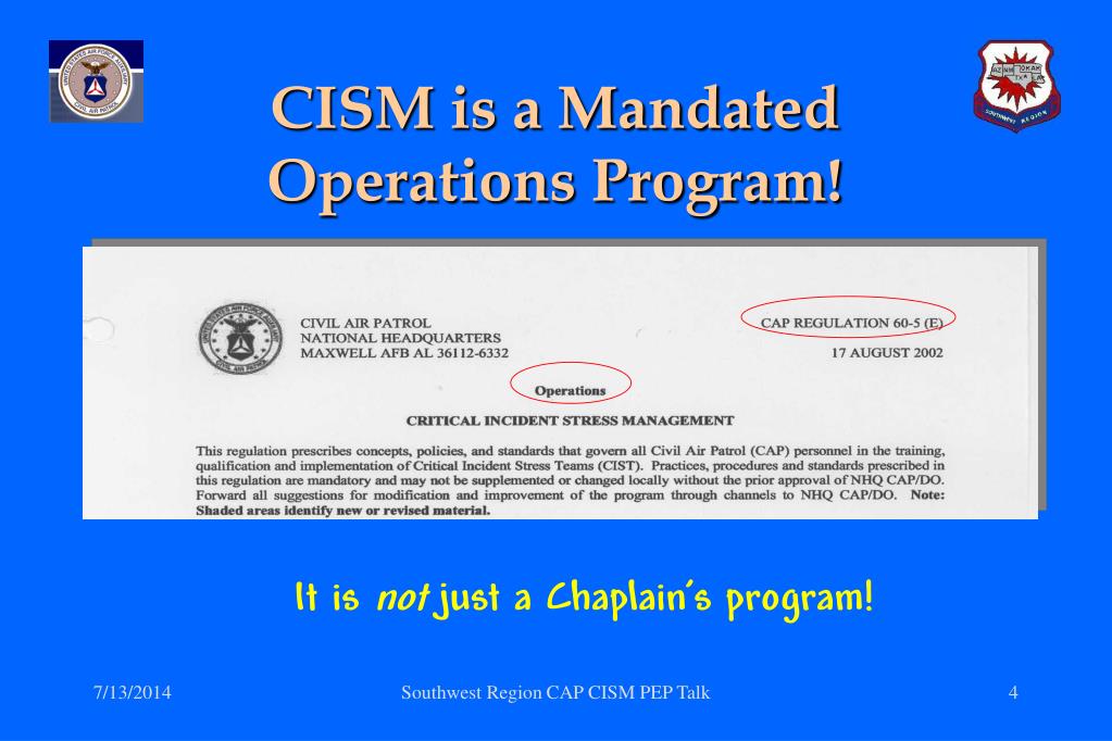 PPT - Critical Incident Stress Management (CISM) PowerPoint ...