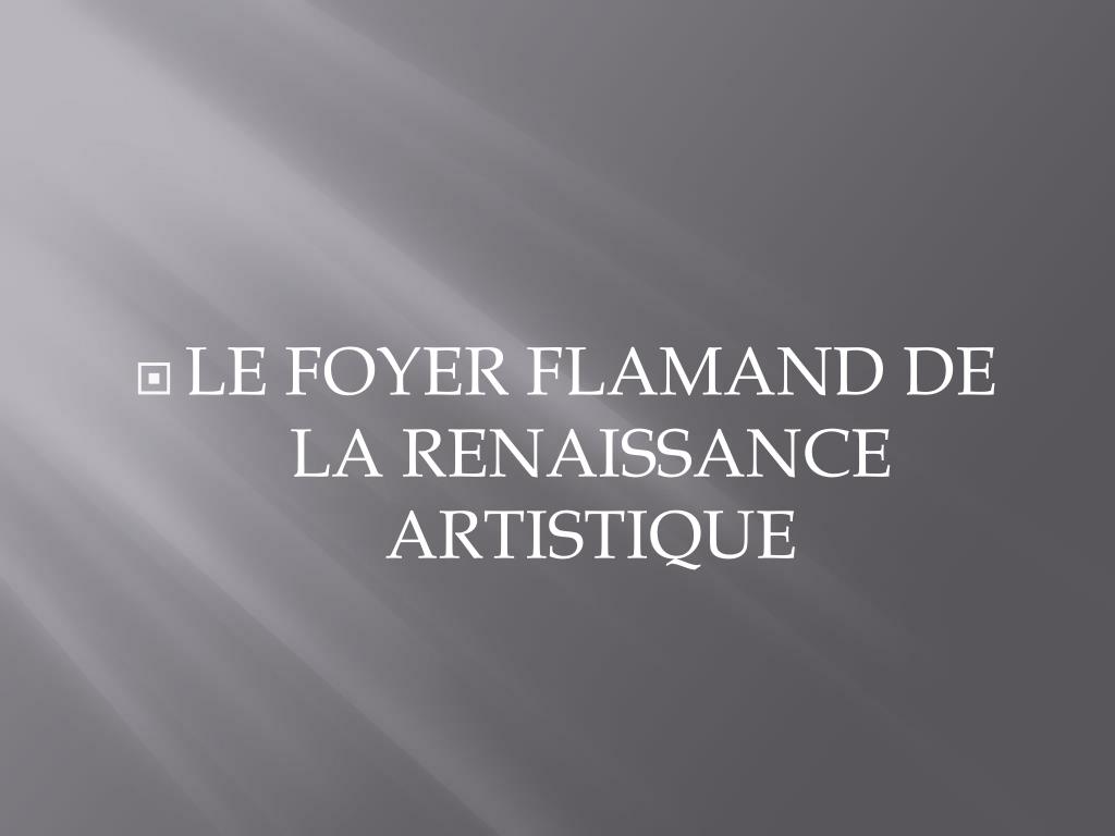 PPT - LA RENAISSANCE ARTISTIQUE PowerPoint Presentation, free download ...