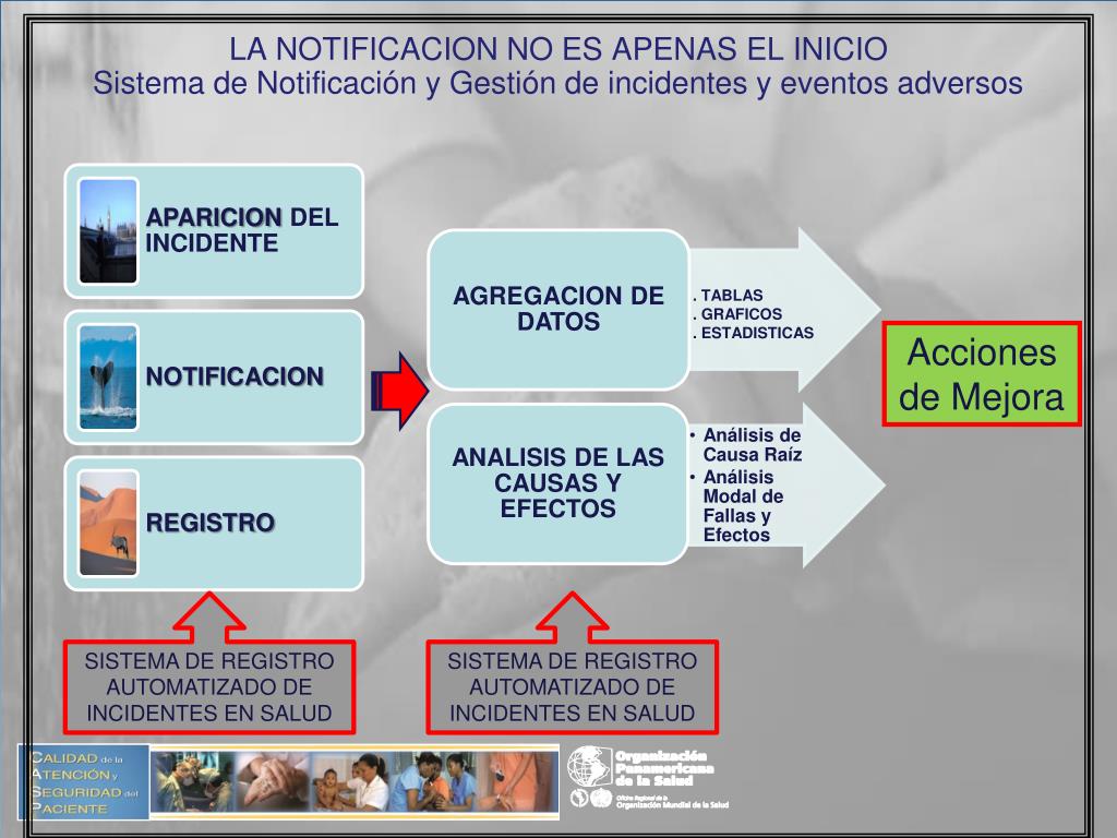 PPT - Los Eventos Adversos en la Atención Sanitaria: Conocer para ...
