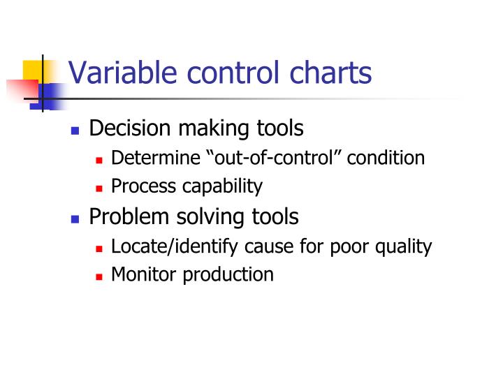 PPT - Quality Control charts PowerPoint Presentation - ID:1737045