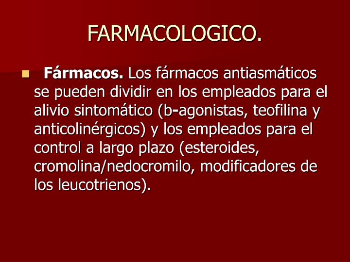 PPT - ASMA BRONQUIAL PowerPoint Presentation - ID:1737992