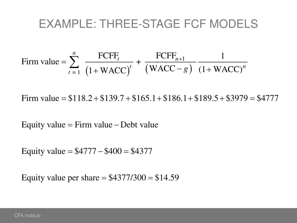 PPT - Free Cash Flow Valuation PowerPoint Presentation, free download - ID:1738038