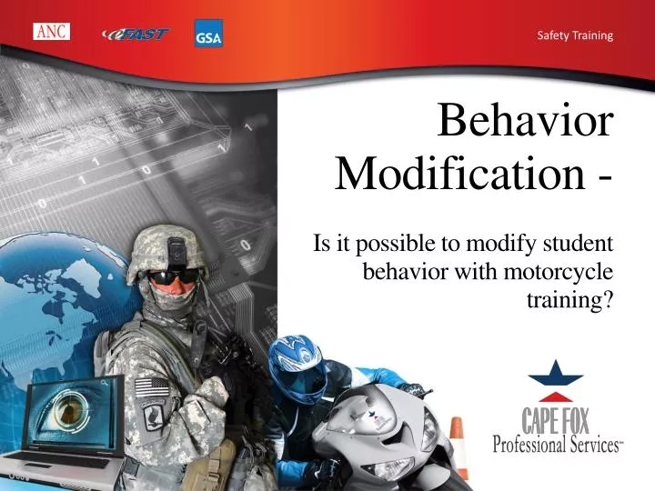 PPT - Behavior Modification - Is it possible to modify student behavior ...