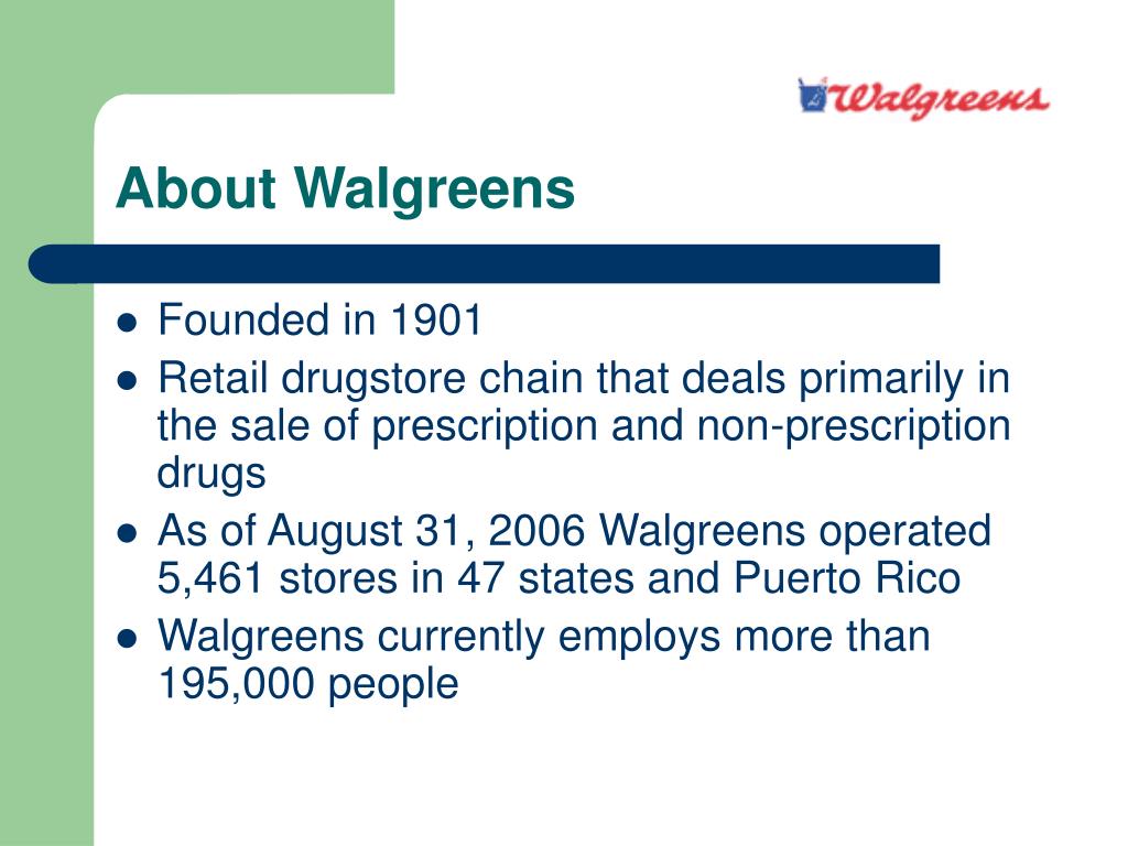 PPT - Walgreens Acquires Familymeds Pharmacies PowerPoint Presentation ...