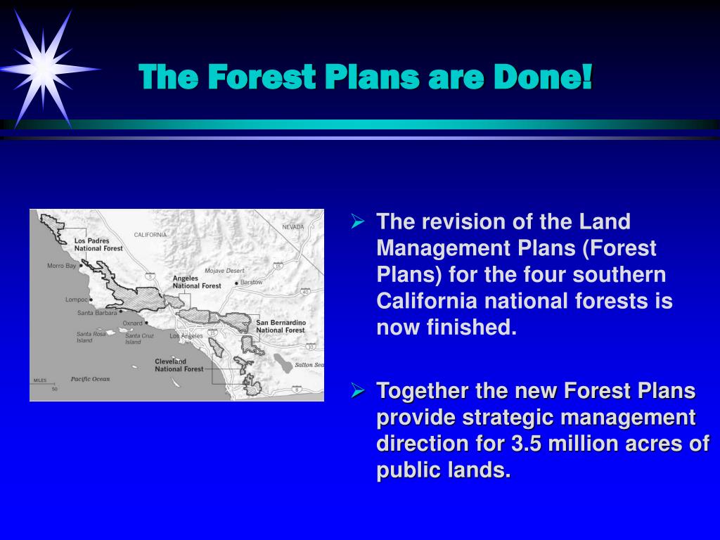PPT - Southern California Forest Plan Revision and Environmental ...