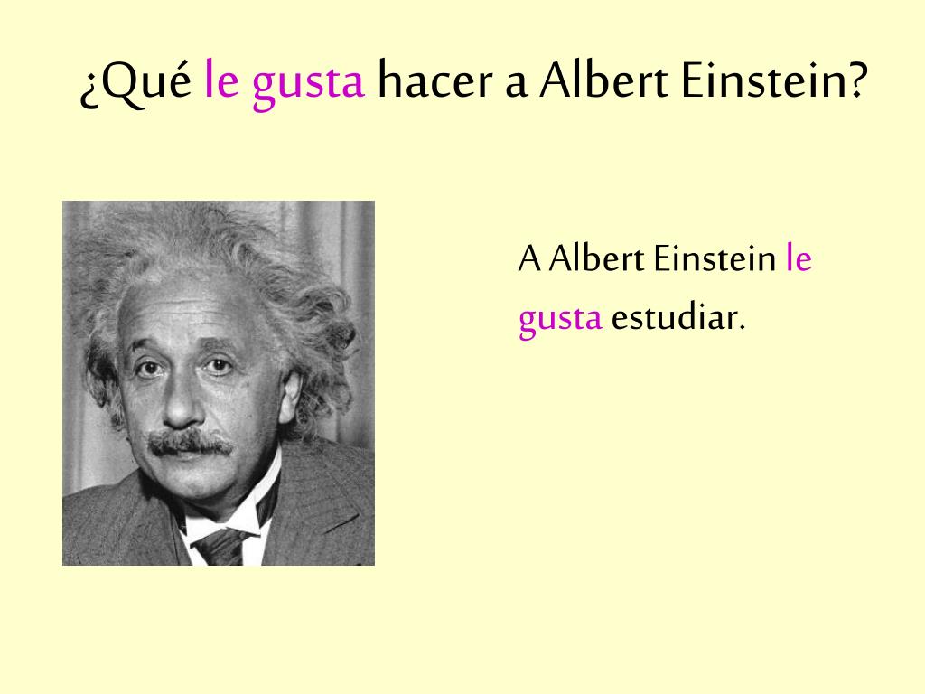 PPT - ¿Qué le gusta hacer a él? ¿Qué le gusta hacer a ella? ¿Qué le ...