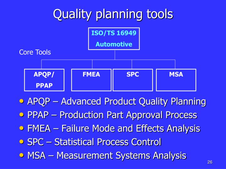 PPT - Quality: The Basic Tool Kit ASQ Section 1213 and Calumet College ...