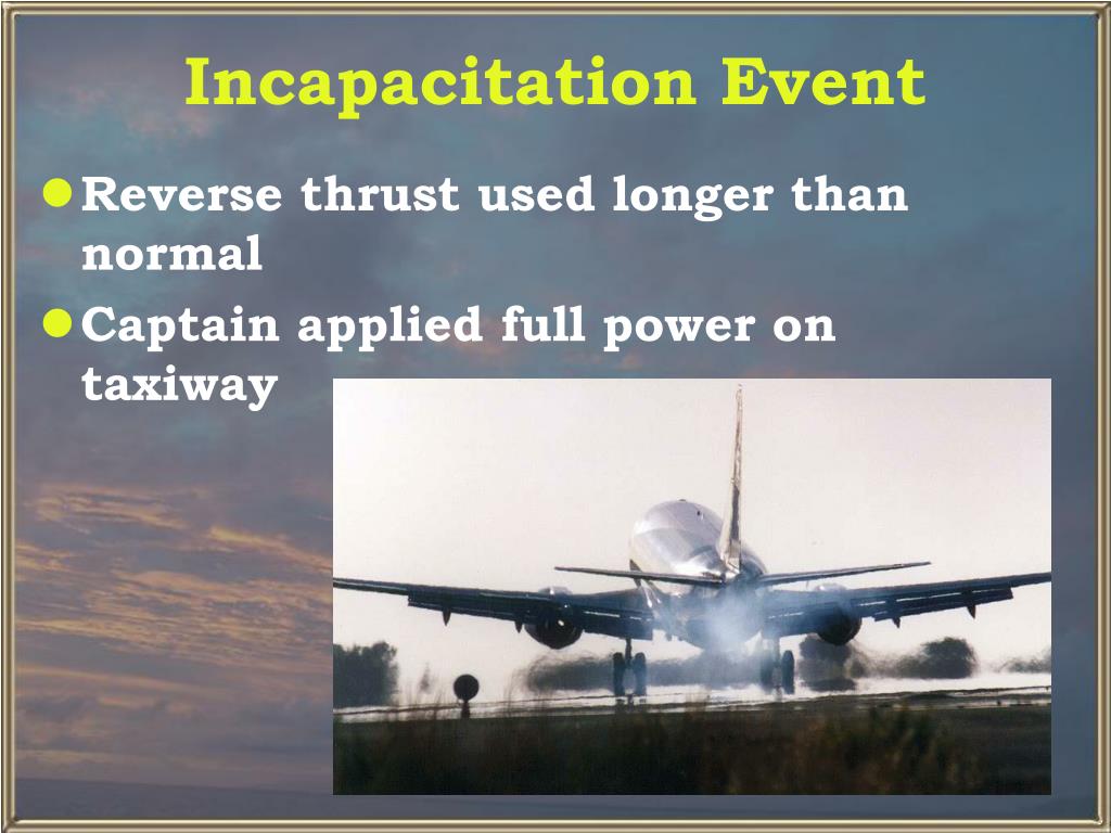 PPT - Investigation of In-flight Medical Incapacitations and ...