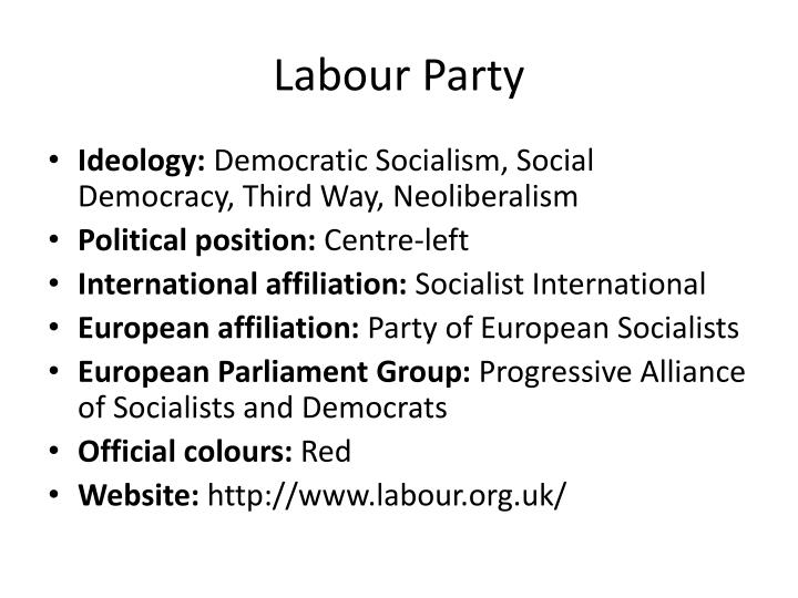 PPT - Labour Party PowerPoint Presentation - ID:1740847