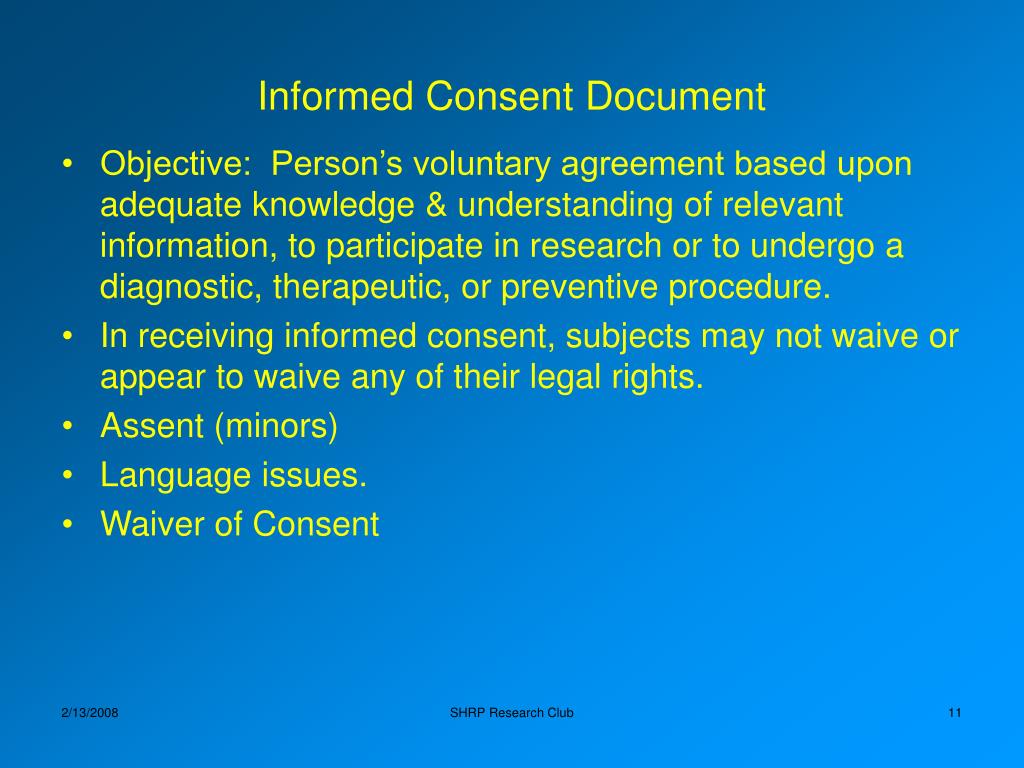 PPT - Institutional Review Board Human Subjects Protection Informed ...