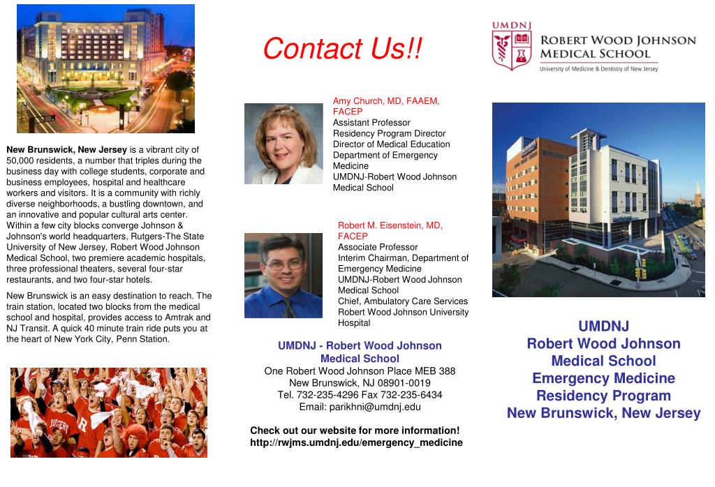 PPT - Our Facilities UMDNJ-Robert Wood Johnson Medical School ...