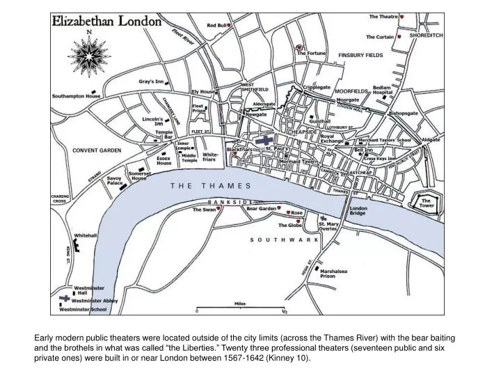 PPT - Visscher's panoramic view of London c. 1616 PowerPoint ...